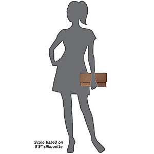 JNB Metallic Flat Clutch, Rosegold