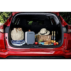 Subcold Pro6 Luxury Mini Fridge Cooler 6 Litre / 8 Cans AC & Exclusive USB Power Option Small Portable Fridge For The Office, Bedroom, Car, Skincare & Cosmetics Grey