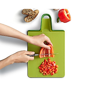 Joseph Joseph Chop2Pot Plus Folding Chopping Board (Regular) - Green Medium