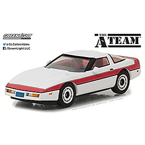 Greenlight Collectibles - 1:43 The A-Team (1983-87 TV Series) - 1984 Chevrolet Corvette C4