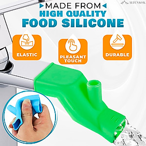 3Pcs Sink Extender for Toddlers - Sink Faucet Extender for Toddlers Bath Faucet Cover for Kids Faucet Extender for Sink Bath - Toddler Sink Extender Tub Faucet Cover for Kids Toddler Faucet Extender