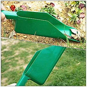GANAZONO Gutter Downspout Extensions 2pcs Roof Gutter Scoop Gutter Cleaning Spoon Scoop Roof Gutters Cleaning Shovel Gutter Getter Cleaner Leaves Garden Cleaning Tools Gutter Guard
