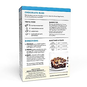 King Arthur, Gluten Free Fudge Brownie Mix, Certified Gluten-Free, Non-GMO Project Verified, Certified Kosher, 17 Ounces