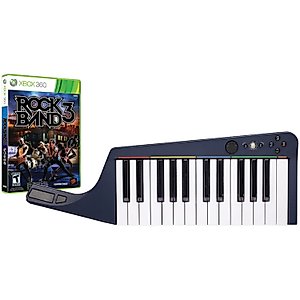 Mad Catz Rock Band 3 Wireless Keyboard Bundle with Rock Band 3 Software -Xbox 360