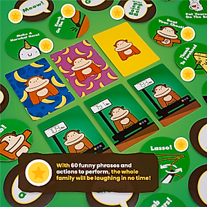 800 Pound Gorilla Board Game by Taco Cat Goat Cheese Pizza - Fun Family Card Game for Kids and Adults – Great for Family Game Night, Birthday Gift for Kids 8+ - Easy, 15 min, 2-6 Players