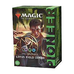 Magic: The Gathering Pioneer Challenger Deck 2021 – Lotus Field Combo (Black-Green-Blue), 13+ years