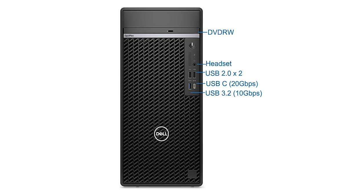 Dell Optiplex 7010 Plus Tower Desktop with Intel i9-12900K & 64GB RAM