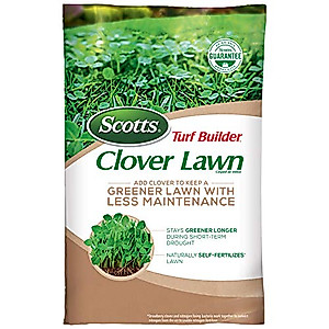 Scotts Turf Builder Clover Lawn, Greener Lawn with Less Maintenance, 2 lbs.