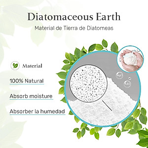 Plentio 2PCS Longer Water Absorbing Stone Tray for Sink, Quick Drying Stone Sink Tray, Diatomite Sponge Holder & Soap Dish for Counter, Instant Dry Sink Caddy Kitchen Sink Organizer, White