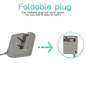 DS Lite Charger Kit, AC Power Adapter Charger and Stylus Pen for Nintendo DS Lite, Wall Travel Charger Power Cord Charging Cable 5.2V 450mA for NDSL