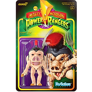 Mighty Morphin Power Rangers Reaction Figure Wave 1 - Pudgy Pig Classic Collectibles and Retro Toys