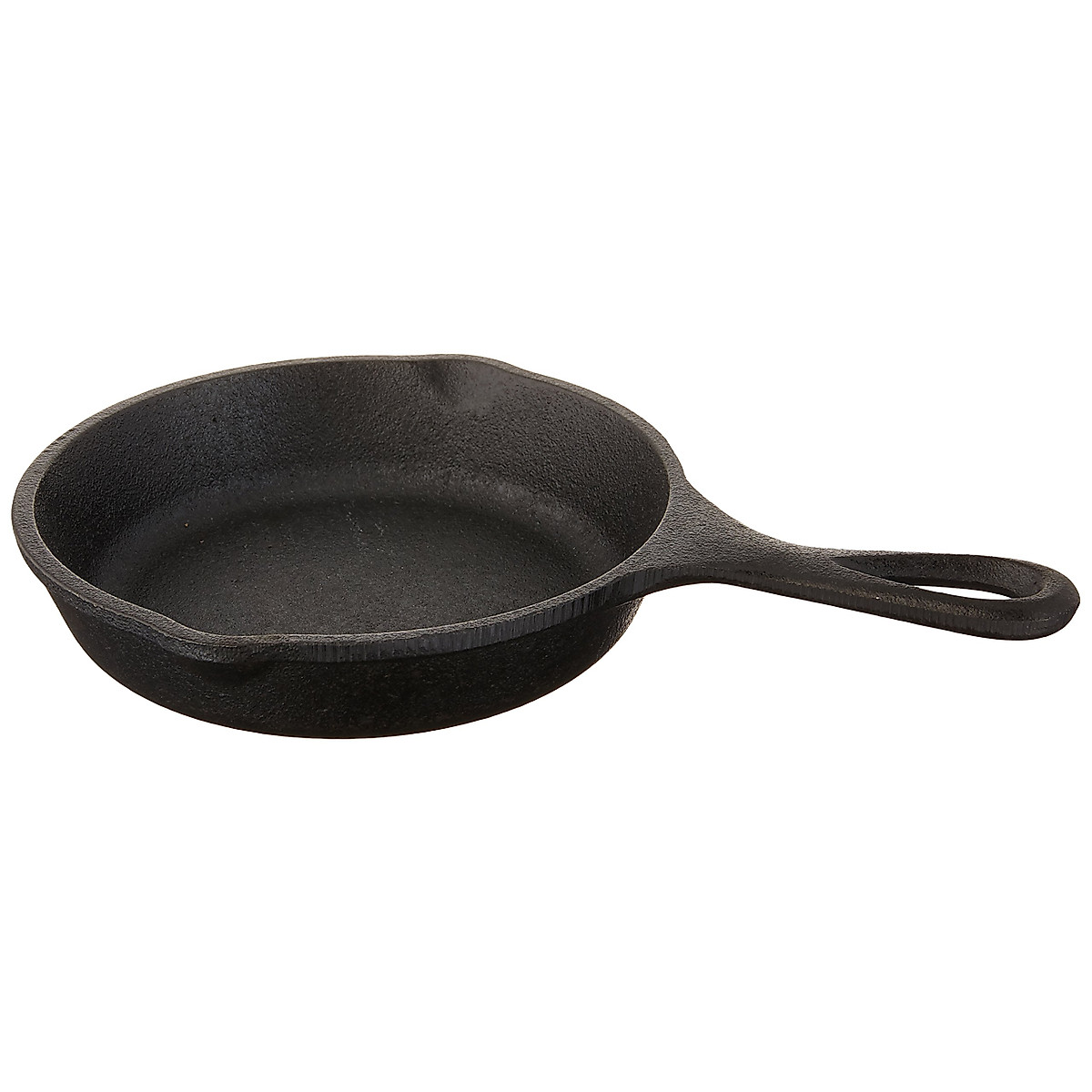 Lodge H5MS Heat Enhanced and Seasoned Cast Iron Mini Skillet, 5-Inch - Pack of 1, Black, 7.75"" x 5.125"" x 1.125""" (FBA_H5MS)