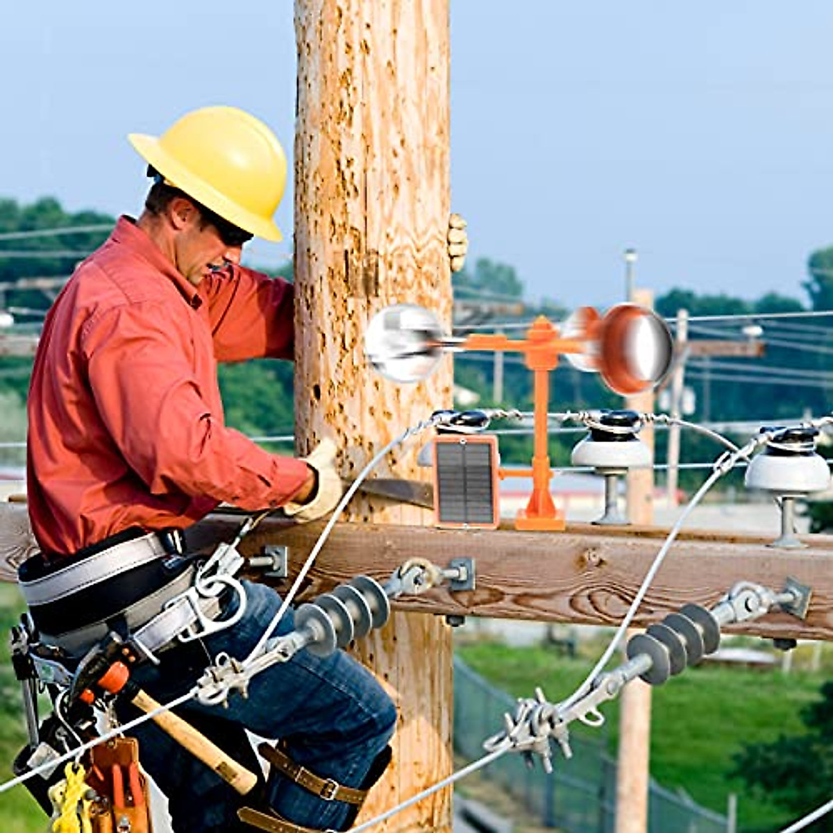 Yardwe Solar Bird Solar Sensor Bird Outdoor Wind Powered Waterproof Farm Garden Yard Outdoor to Scare Bird Away