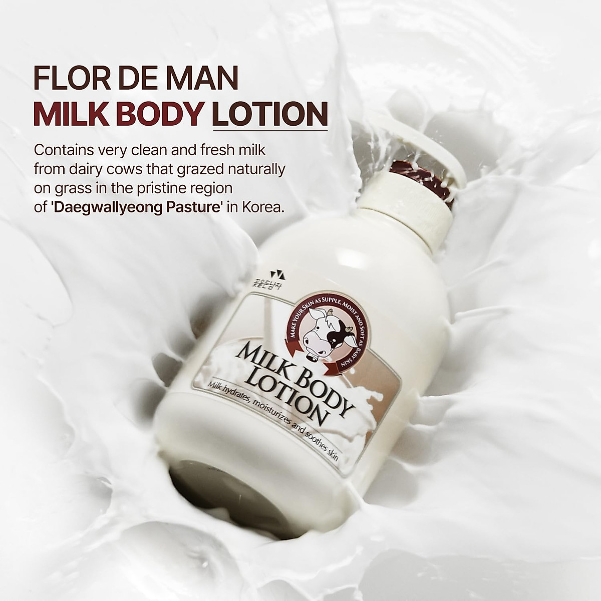 COSMOCOS SOMANG MILK BODY SOOTHING & MOISTURIZING LOTION 500ml