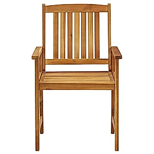 AJSEOYBS Patio Chairs with Cushions,Oversized Wooden Rocking Chair,All Weather Resistant Porch Rocker Suitable for Backyard, Porch, Balcony, Poolside 4 Pcs Solid Acacia Wood