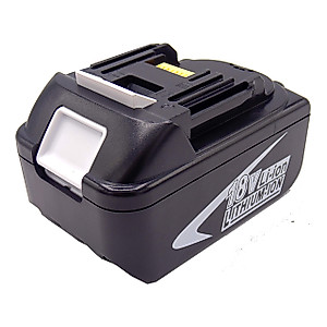 CNBY® 2X BL1850B 18V 5Ah + Charger DC18RC, Replace for Makita 18v Battery BL1850B BL1860B BL1830B, Kompatibel with Makita 18V