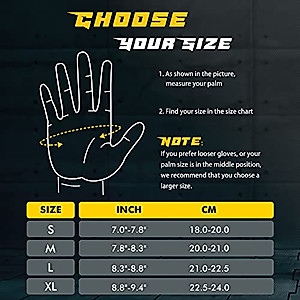 FREETOO Workout Gloves for Men 2021 Latest, [Full Palm Protection] [Ultra Ventilated] Weight Lifting Gloves with Cushion Pads and Silicone Grip Gym Gloves Durable Training Gloves for Exercise Fitness