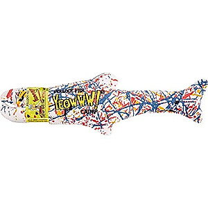 Yeowww! Organic Catnip 3-Toy Variety Pack with Rainbow, Banana, and Pollock