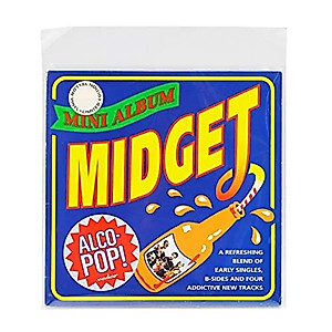 Resealable 4 Mil Plastic Vinyl Record Outer Sleeves for 10'' LP（Pack of 50）