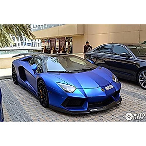 VViViD Blue Satin Chrome Vinyl Wrap Stretch Conform DIY Easy to Use Air-Release Adhesive (1ft x 5ft)