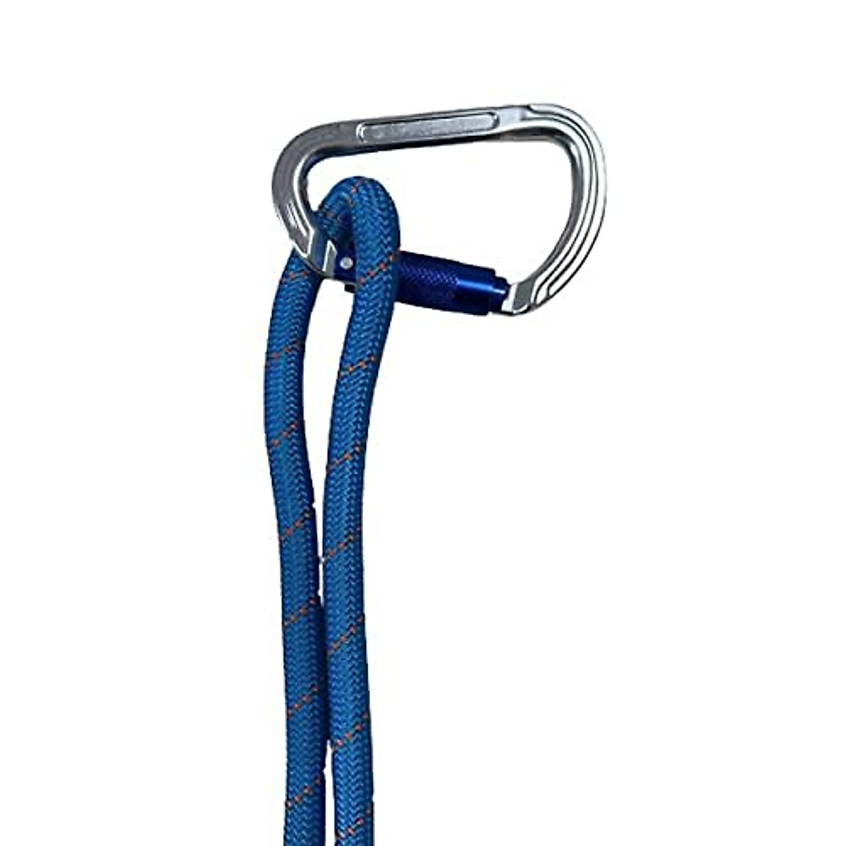 Zeluga ZL135RB 0.55in. x 125ft. Double Braid 8400 Lbs Breaking Strength No-Stretch Rope, Blue