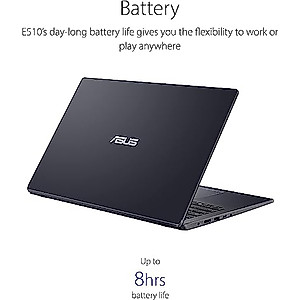 Asus Vivobook Go 15 Laptop for Student, 15.6" FHD Display, Intel Celeron N4020 Processor, 4GB RAM, 64GB eMMC, Thin & Light, Intel UHD Graphics, WiFi, 1 Year Microsoft 365, Windows 11 Home in S Mode
