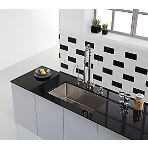 Zuhne Food Grade Stainless Steel RO Compatible Single Lever Water Filtration Faucet