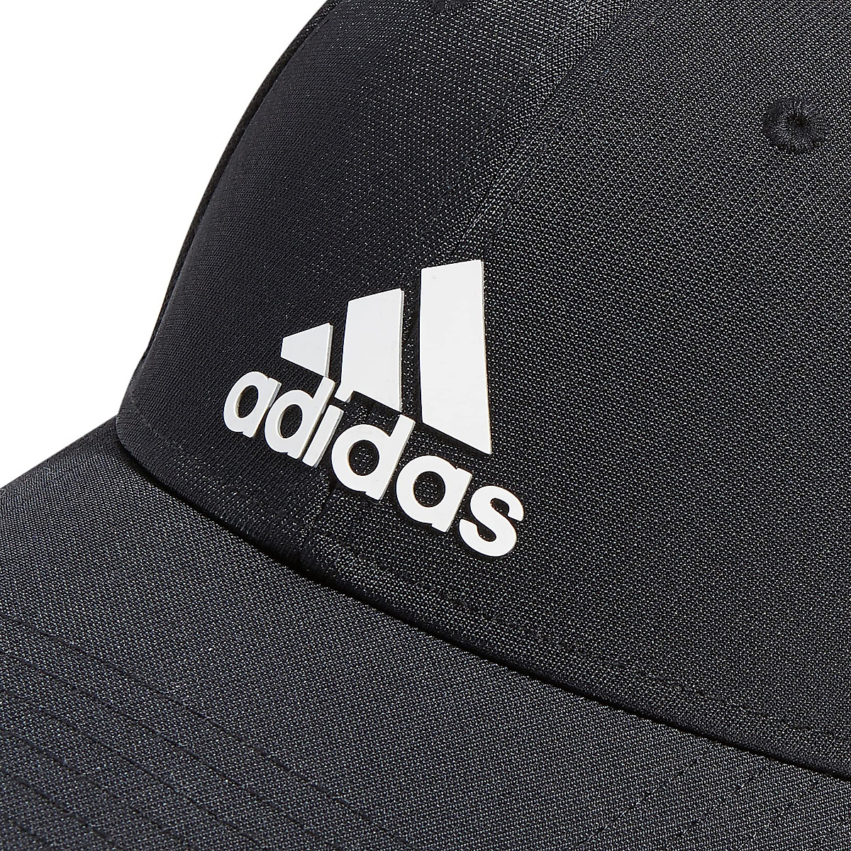adidas Unisex Kids-Boy's/Girl's Relaxed Adjustable Fit Cap, Black/White/Grey, One Size