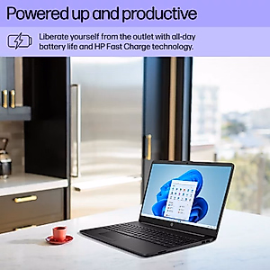 HP 2023 Newest Laptop, 15.6" Display, Intel Pentium Silver N5030 Processor(4-core), 16GB RAM, 512GB SSD, Intel UHD Graphics 605, WiFi, Bluetooth, Numeric Keypad, Windows 11 Home in S Mode, Jet Black