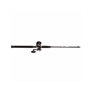 Penn 1404029 Rival Level Wind Conventional Reel, 20, 5.1: Gear Ratio, 6'6" 1pc Rod, 20-40 Line Rate, Medium/Heavy Power