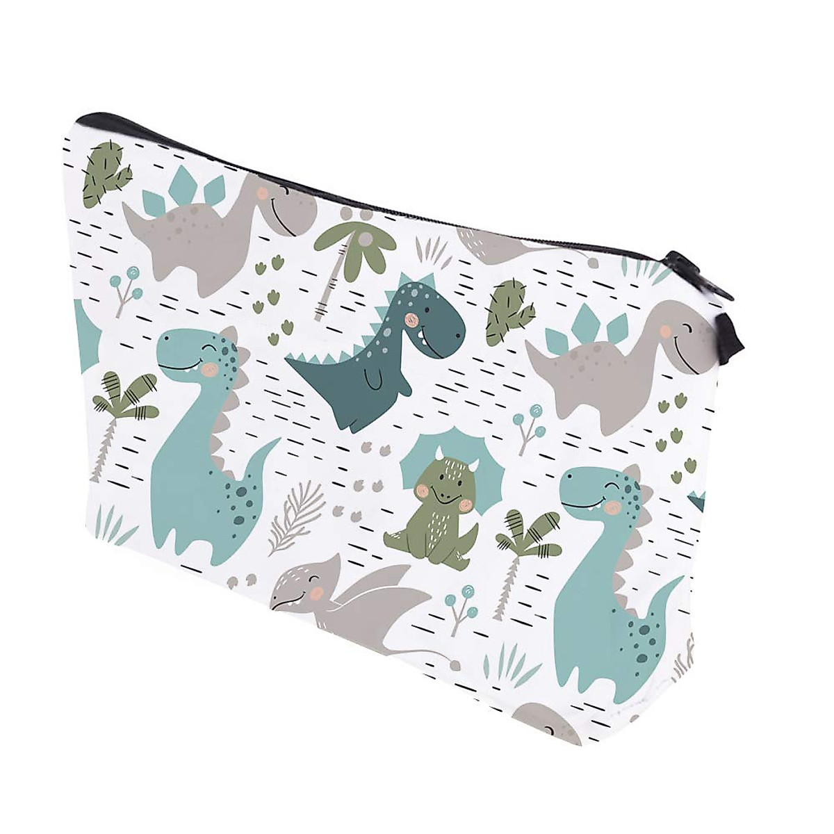 Jom Tokoy Makeup Bag Cosmetic Bag Travel Makeup Bag Dinosaur (Dinosaur)