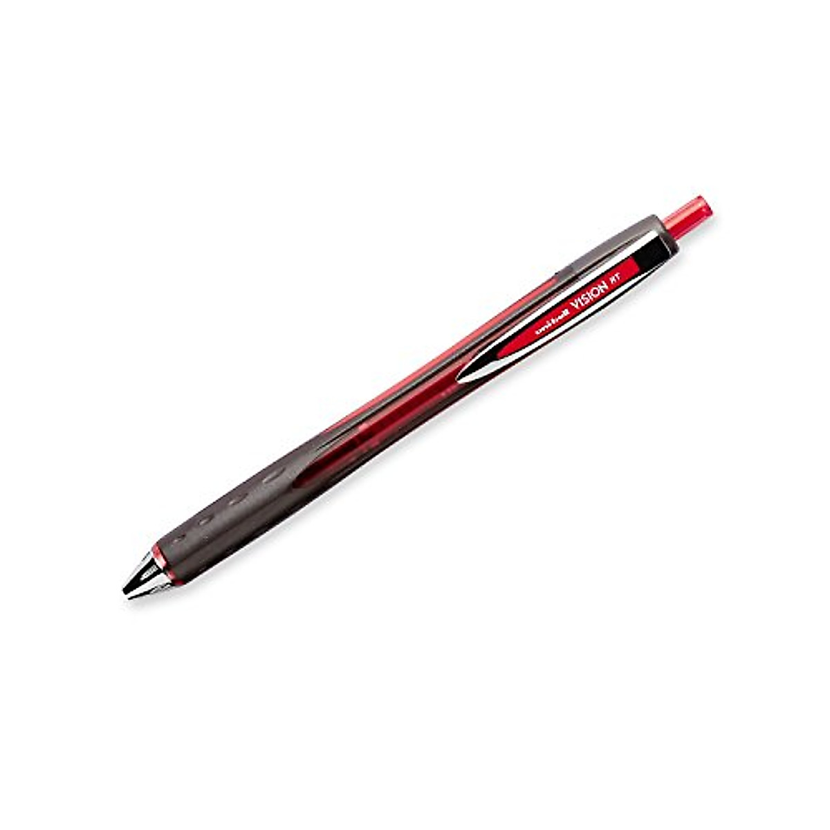 uni-ball RT Retractable Roller Ball Pens, Fine Point, Red Ink, Pack of 12