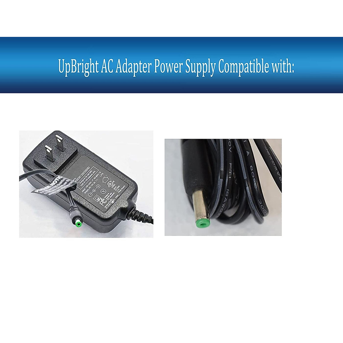 Genuine 12V 3A AC/DC Adapter for Verizon FiOS G1100 G 1100 FIOSG1100 Quantum Gateway Modem Router KSA20C1200300HU KSAS0361200300HU MU36-8120300-A1 MJ36-D120300-A1 DC12V 3.0A Power Supply Cord Charger