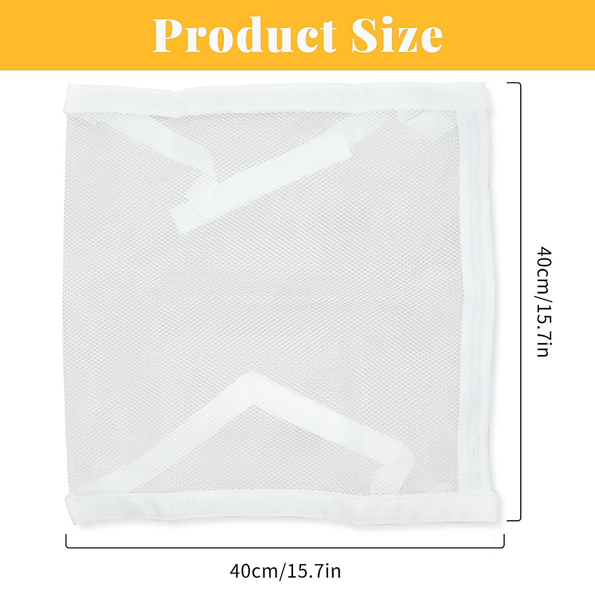 Sneaker Dryer Bag,Shoe Wash & Dry Net Bag for Dryer 15.7 * 15 Inch Shoe Washing Machine Bag Adjustable Magic Tape Shoe Dryer Bag Reusable Honeycomb Laundry Bags with Zipper for Shoes,Clothing