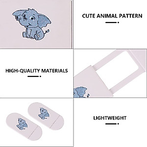 SOLUSTRE 12 pcs Camera Privacy Cover Webcam Cover Slide Camera Slide Cover Cute Laptop Lens Cover Webcam Privacy Computer Tablet para niños Webcam Lens Cover Slider Protector Pearlescent