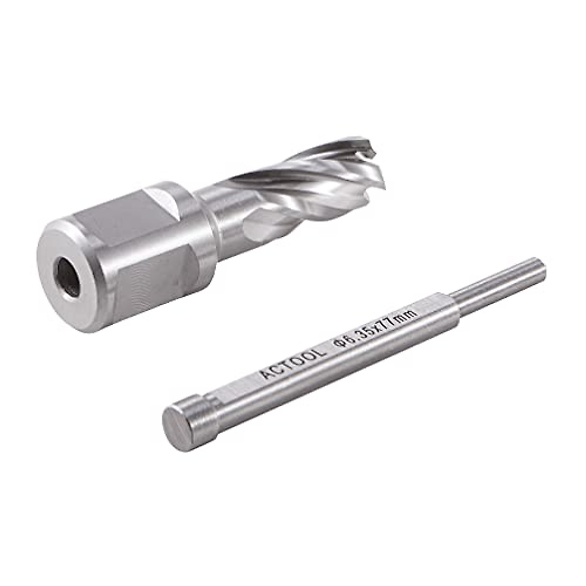 ACTOOL 1/2" Diameter × 1" Depth of Cut HSS ANNULAR Cutter with 3/4'' Weldon Shank