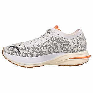 Puma Womens Deviate Nitro Lace Up Running Sneakers Shoes - Grey - Size 8.5 M