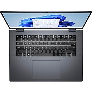 Dell Inspiron 2-in-1 Touch Laptop - 16" WUXGA Touch Display, AMD Ryzen 7 7730U Up to 4.5GHz(8 cores), 16GB RAM, 4TB SSD, AMD Radeon Graphics, Wi-Fi 6, Bluetooth, Backlit Keyboard, Windows 11 Home