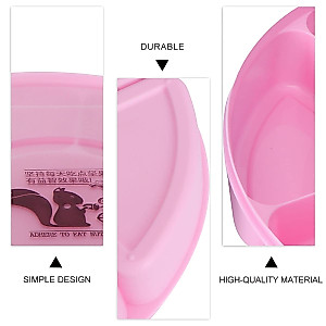 DOITOOL Handheld Dried Fruit Tray with lid, Sealed Box with lid, Snack Box, Candy Box, Food Storage Box, Divided Fruit Traywith 5 Compartment Dispenser