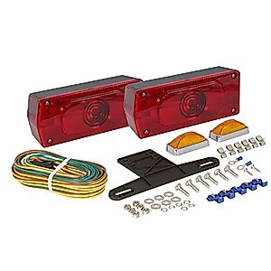 Optronics TL36RK Trailer Light Kit, Waterproof TL-36RK, Red