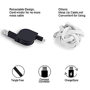 USB Type C Cable,Sicodo USB C Cable Cords 3 Pack (3.3ft) Fast Charger Cord Compatible with Samsung Galaxy S23 S22 S21 FE S20 Ultra S20+ S10e Plus,LG G6 V40 V30 V20,Moto,Google Pixel 7 Pro,New MacBook