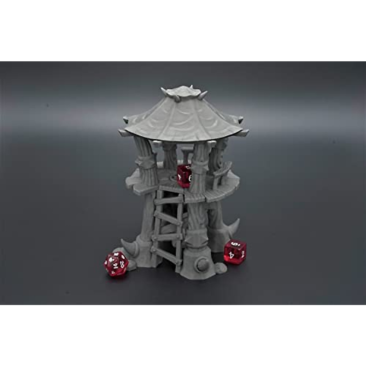 EnderToys Orc Watchtower by Makers Anvil, 3D Printed Tabletop RPG Scenery and Wargame Terrain for 28mm Miniatures