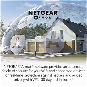 NETGEAR Nighthawk Modem Router Combo (CAX30) DOCSIS 3.1 Cable Modem and WiFi 6 Router - AX2700 2.7 Gbps - Compatible with Xfinity, Spectrum, Cox, and More - Gigabit Wireless Internet