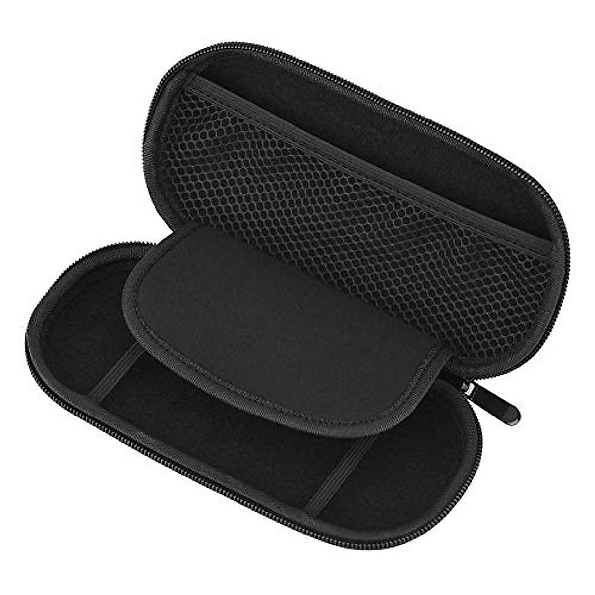 Bewinner Storage Case for PS Vita, Hard Case Protective Case for PS Vita Storage Bag, Shockproof, Waterproof, Travel Bag, Carry Bag Pouch for Sony PS Vita (Black)