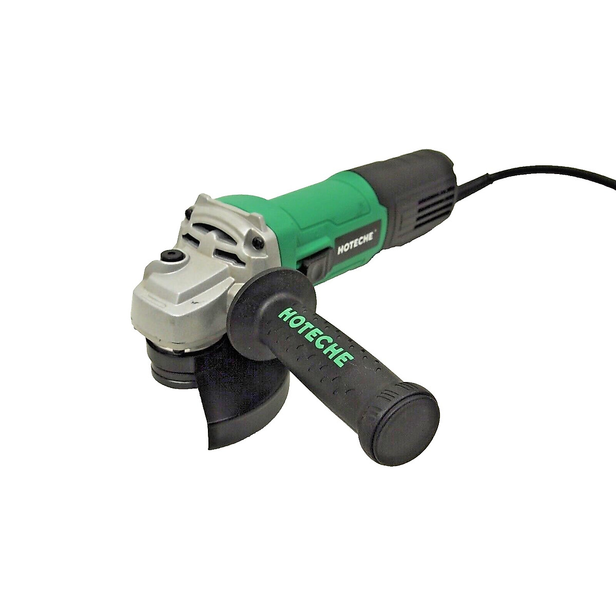 Hoteche 4-1/2"" 5"" Electric Variable Speed Angle Grinder 10AMP P800426A, Green