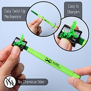 Mr. Pen No Bleed Gel Highlighter, Bible Highlighters, Green, Pack of 4