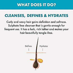 Alfaparf Milano Semi Di Lino Curl Enhancing Hair Shampoo - Anti Frizz Shampoo to Deeply Cleanse, Hydrate and Nourish Wavy & Textured Hair - Vegan, Frizz Control Hair Care Products (8.45 oz / 250 ml)