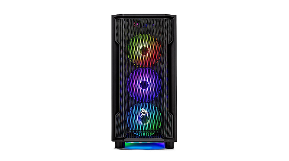 Skytech Shadow Gaming PC - AMD Ryzen 7 & RTX 4060 for Ultra 1080p Gaming