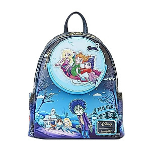 Loungefly Hocus Pocus Poster Glow Double Strap Shoulder Bag