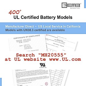 EEMB 10Pack ER34615 D Cell Batteries 3.6V Lithium Battery 19Ah Li-SOCL₂ Non-Rechargeable Battery with Tabs LS-33600 SB-D02 XL-205F for CNC Machine Tool, Injection Molding Machine, Printing Machine